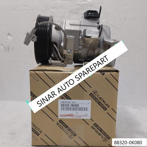 Jual Compresor AC Mobil Hilux Innova Diesel 88320-0K080 Original ...