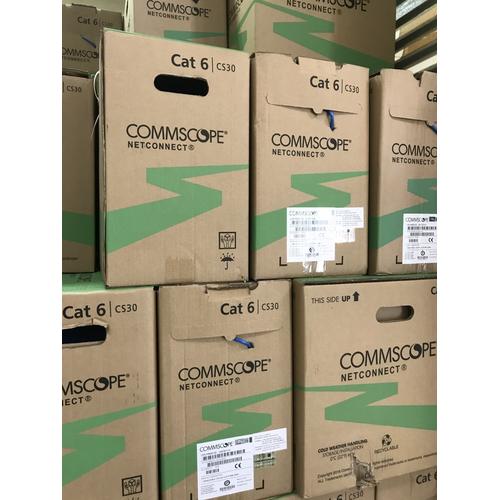 Promo kabel lan utp commscope cat 6 @305 meter / amp cat6 / commscope ...
