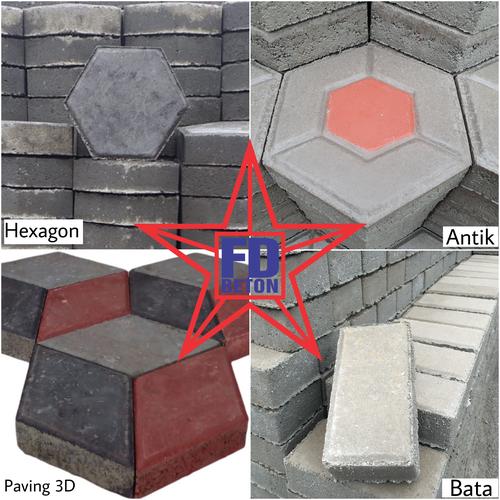 Jual Paving Block, Conblock, Konblok, Bata Hexagon, con - Kota Depok ...