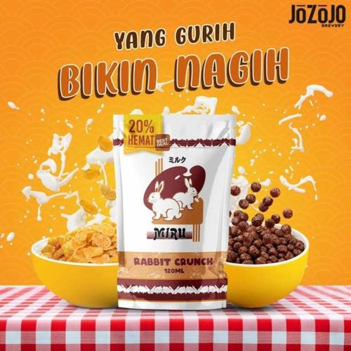 Jual LIQUID MIRU RABBIT CRUNCH MILKY CHOCO 60ML - 1 PCS, 3MG - Jakarta ...