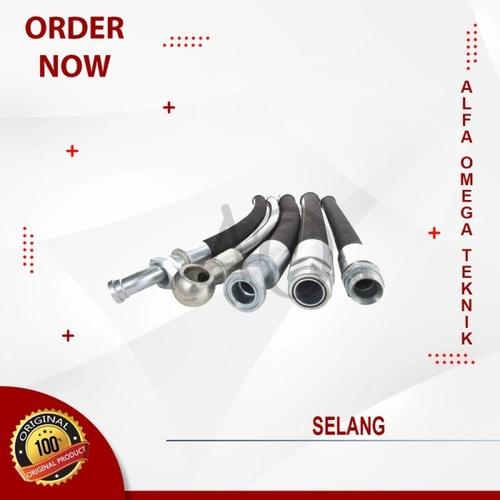 Jual HOSE ASSY HIDROLIK 3/8" HARFLEX 1W 60CM 180BAR JIC LURUS-ELBOW 45 ...