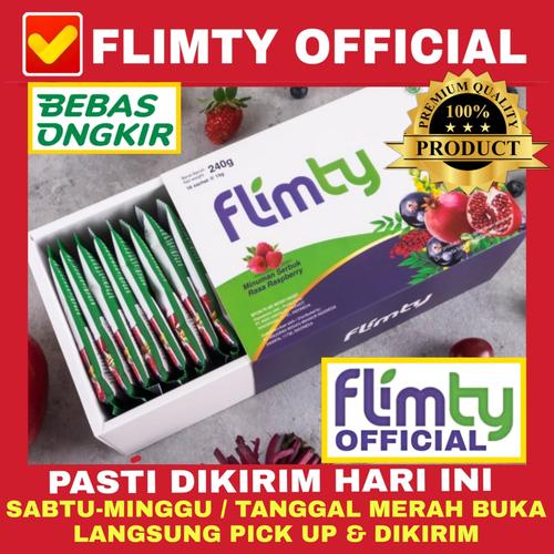 Promo Flimty Fiber BPOM 16 sachet pelangsing free ongkir diet obat ...