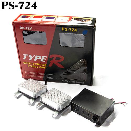 Jual Lampu led strobo kotak Type R PS 724 - Biru-Biru - Jakarta Pusat ...