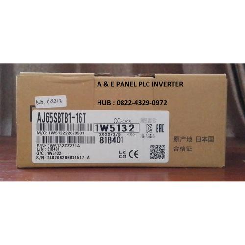 Jual PLC MITSUBISHI AJ65SBTB1-16T AJ65SBTB116T Remote i/o transistor ...