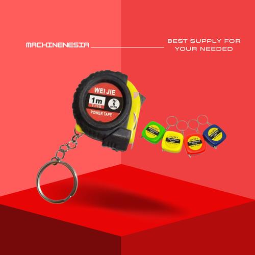 Jual GANTUNGAN KUNCI METERAN ROLL MINI 1 METER KEYCHAIN MEASURING TAPE ...