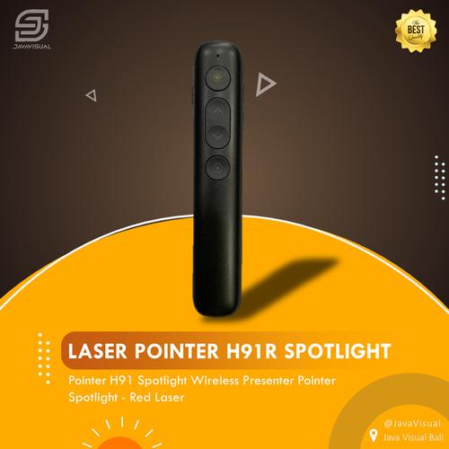 Jual Pointer H91 Spotlight Wireless Presenter Pointer Spotlight - Red ...