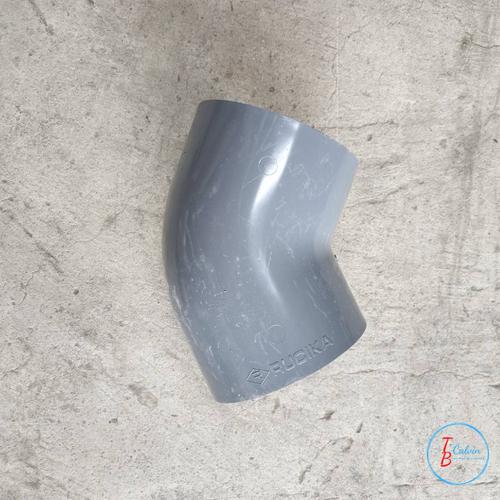 Jual Knee 6 inch 45 Derajat / Elbow / Keni PVC 6 inch 45° D RUCIKA ...
