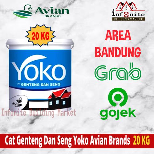 Jual Cat Genteng Dan Seng Avian Brands Yoko 20 KG Roof Paint Asbes ...