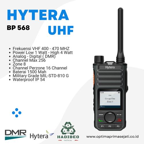 Jual HYTERA BP568 UHF 400 - 470 MHZ, ANALOG - DIGITAL ( DMR) - Kota ...