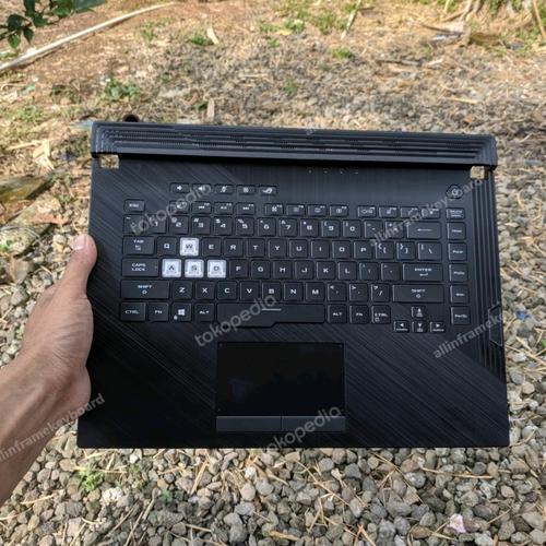 Jual Keyboard + Frame case laptop/top case laptop asus rog g531gt ORI ...