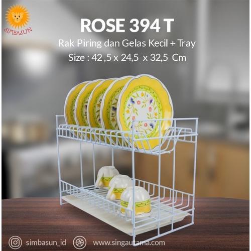 Jual Rak Piring Besi Susun 2 Tatakan Nampan Rak Gantung Susun 2 Kitchen ...