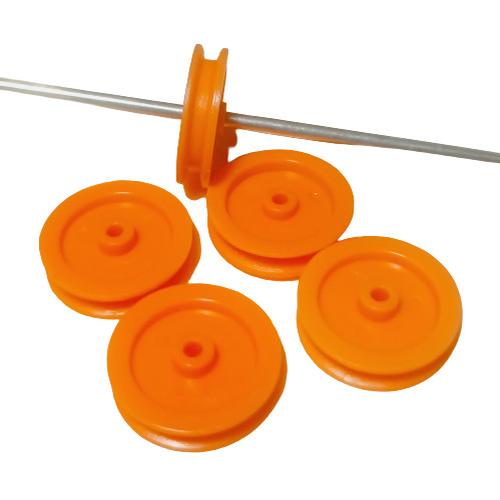 Jual pulley plastik pule Small Plastic Pulley Wheel Fitting Science diy ...