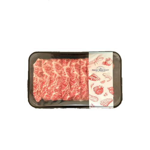 Jual Beef Chuckeyeroll Wagyu MB 8-9 - Shabu shabu 200 gr/ NEW PACKAGING ...