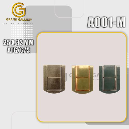Promo KUNCI PENGAIT KOTAK/ PENGUNCI BOX HANTARAN A001 32 X 25 MM - A001 ...