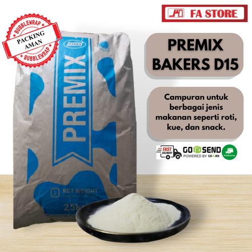 Jual TEPUNG PREMIX BAKERS D15 (PACKING 250 GRAM) - Kota Bandung - FA. C ...