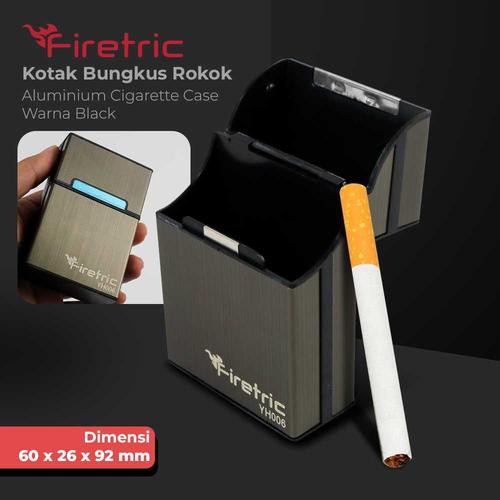 Jual Kotak Bungkus Rokok Elegan Aluminium Cigarette Case - YH006 - Gold ...