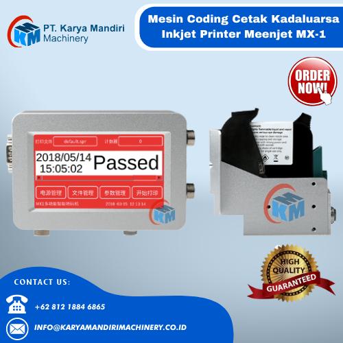 Jual Mesin Coding Cetak Kadaluarsa Inkjet Printer Meenjet MX-1 - Kota ...