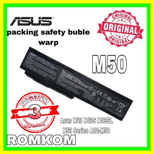 Promo Baterai Laptop ASUS N43, N43s N43SL Series A32-M50 Original ...