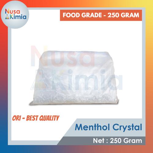 Jual Menthol Crystal Food Grade 250 gram - Jakarta Utara - Nusakimia ...