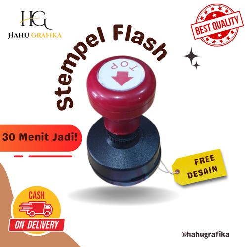 Promo Stempel Flash Otomatis I Bentuk Lingkaran I Custom Warna - 4 ...