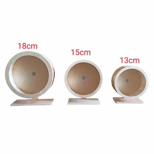 Jual Mainan Hamster wheel Hamster kayu kincir Hamster - 15cm - Kota ...
