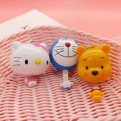 Jual Gulungan Meteran /Cute Measuring Tape (Hello Kitty, Doraemon, Pooh ...