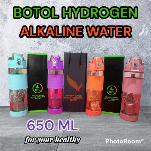 Jual Botol Hydrogen Alkaline Molekul 650ml - Biru Telur Asin, Biasa ...