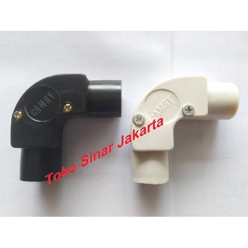 Jual Knee Elbow Pipa Conduit Konduit Keni LBow Pipa Listrik Conduit 20 ...