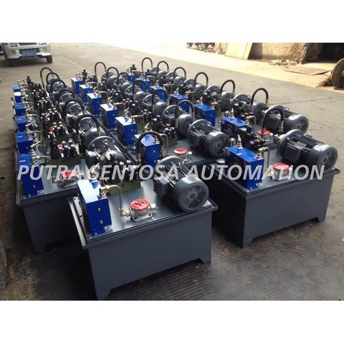 Jual HYDRAULIC PRESS POWER PACK UNIT 100T 200BAR 1 MODULAR SOLENOID ...