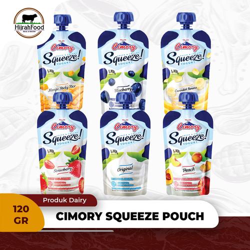 Jual Cimory Yoghurt Squeeze Pouch 120 ml - Pilih Rasa - Original - Kota ...