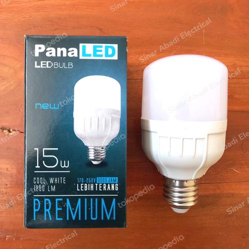Jual Lampu LED 15 Watt 15w PANALED PREMIUM by LUBY SNI Murah - Putih ...