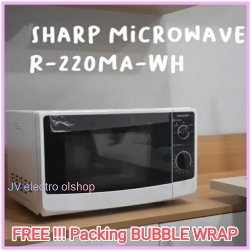 Jual Microwave SHARP R-220MAWH 20 Liter - 450w / SHARP Microwave Low ...