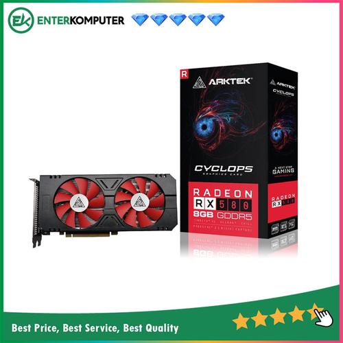Promo Arktek Radeon RX 580 8GB GDDR5 Cyclops Cicil 0% 3x - Jakarta ...