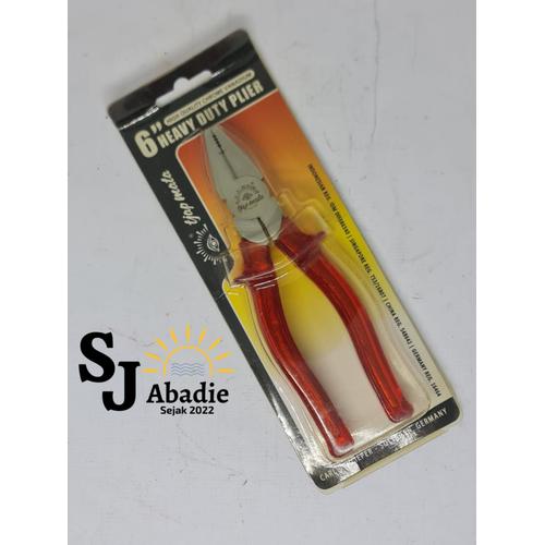 Jual Tang Kombinasi Gagang Karet Fiber MATA 6 - 7 - 8 Inch Heavy Duty ...