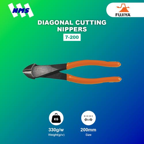 Promo Tang Potong FUJIYA 7-200 European type Diagonal Cutting Nippers Japan - Jakarta Barat ...