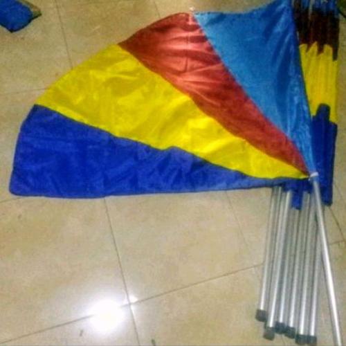 Jual SALE Bendera/COLOR GUARD drumband marching SD + cagak tiang ...