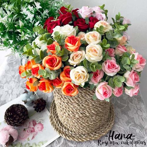 Jual Bunga mawar artificial dekorasi artificial rose - ORANGETUA - Kab ...