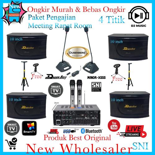 Jual Paket Set Sound system 4 titik 10 inch Original Full dusenberg SNI ...