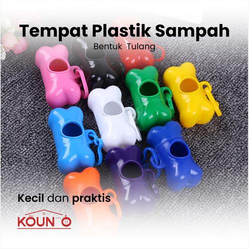Jual Tempat Kantong Sampah Roll Plastik Popok Wadah Poop Bentuk Tulang ...