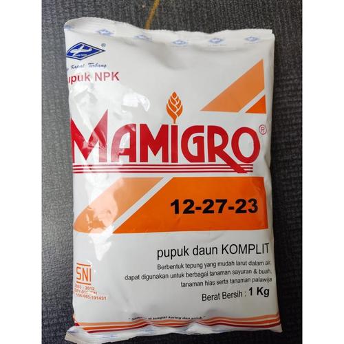 Jual Pupuk daun komplit MAMIGRO 12-27-23 isi 1kg dari CAP KAPAL TERBANG ...