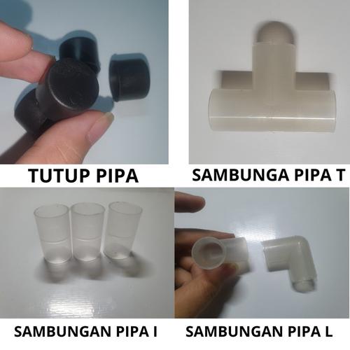 Jual sok pipa / KENI knee I T L TUTUP PIPA Aquarium AKUARIUM Sambungan ...