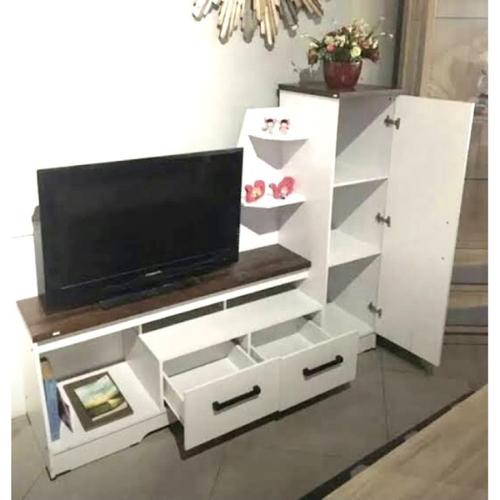 Jual Rak TV Lemari Panel/ Meja TV Buffet Minimalis Athena/ Lemari TV ...