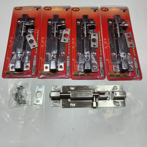 Jual Grendel Stainless 4" inch ATS / Grendel Pintu Jendela Selot Slot 4 ...