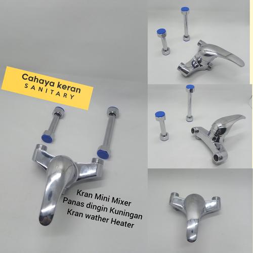 Jual KRAN MIXER KUNINGAN/KRAN WATER HEATER PANAS DINGIN/KRAN SHOWER ...
