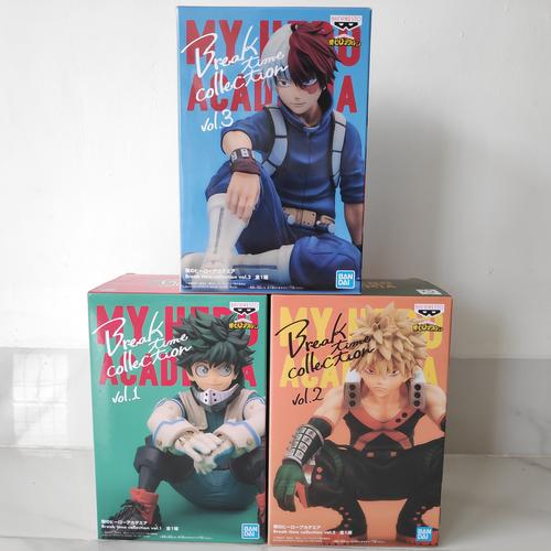 Jual Banpresto Deku, bakugo, shoto My Hero Academia Break Time Figure ...