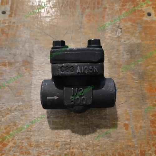 Jual lift check valve class 800 drat 1" inch carbon steel for steam ...