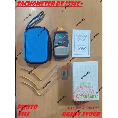 Jual Tachometer LCD Digital Laser Photo RPM Meter Alat Pengukur ...