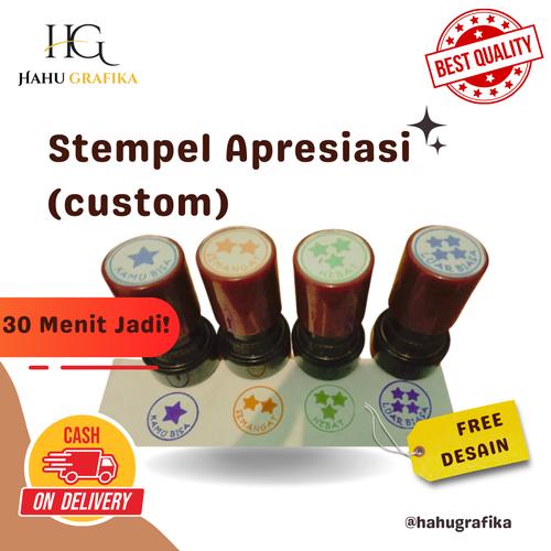 Promo Stempel Apresiasi Anak I Segala Bentuk I Custom Desain - Kecil ...