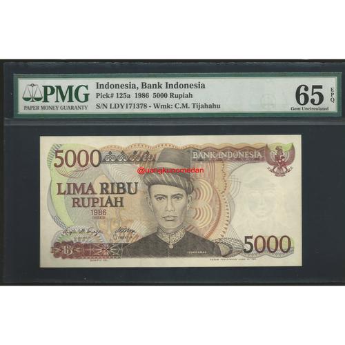 Jual UANG KUNO 5000 RUPIAH TEUKU UMAR PMG - Jakarta Selatan ...