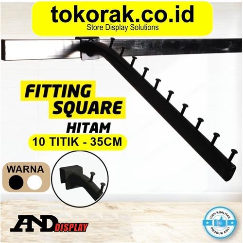 Jual SULING BAJU PIPA KOTAK 10 TITIK PAKU GANTUNGAN HANGER FS 35 CM 12 ...
